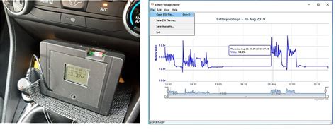 Arduino Car Battery Voltage Logger