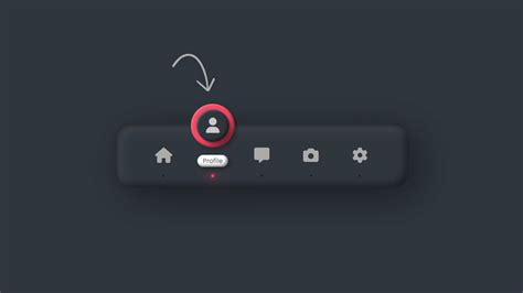 Make Cool Neumorphic Menu With Tab Indicator Using Html Css And Js Youtube