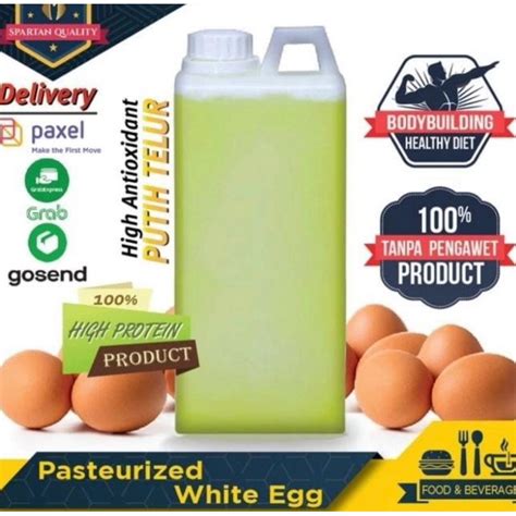Jual Putih Telur Premium Grade A Pro Telur Omega Shopee Indonesia