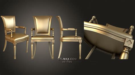 Armchairs 3d Models For Cnc Machine Stl Format