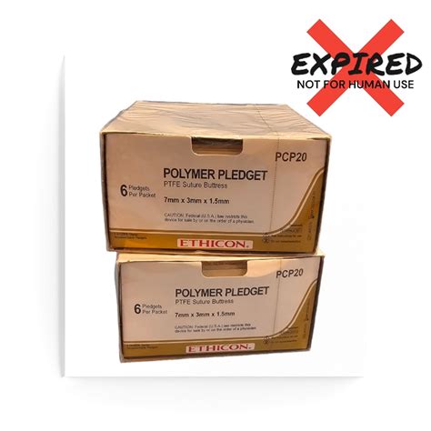 Polymer Pledget Suture