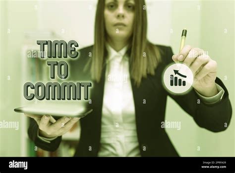 Conceptual Caption Time To Commit Business Concept Engagement Or Obligation That Restricts