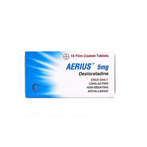 Aerius 5mg 30 Tablets Oasis Pharmacy