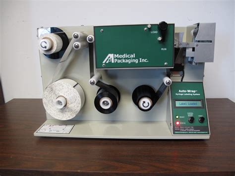 Auto Wrap Syringe Labeling System