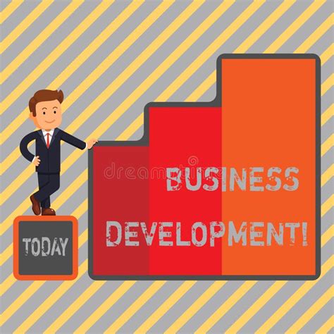 Writing Note Showing Business Development Business Photo Showcasing Develop And Implement