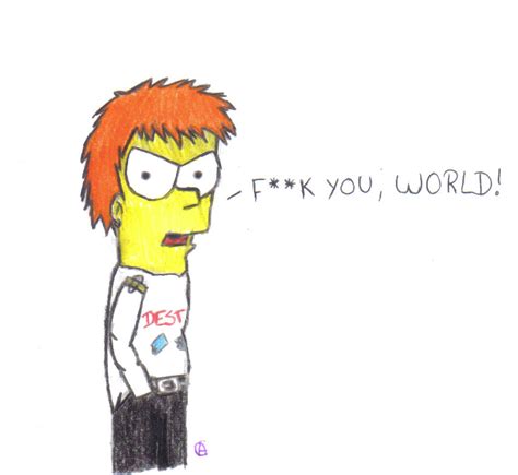 Bart Rotten Johnny Simpson By Greendayfangirl On Deviantart