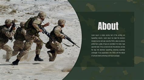 Free Army PowerPoint Template And Google Slides Free Army PowerPoint Template And Google Slides
