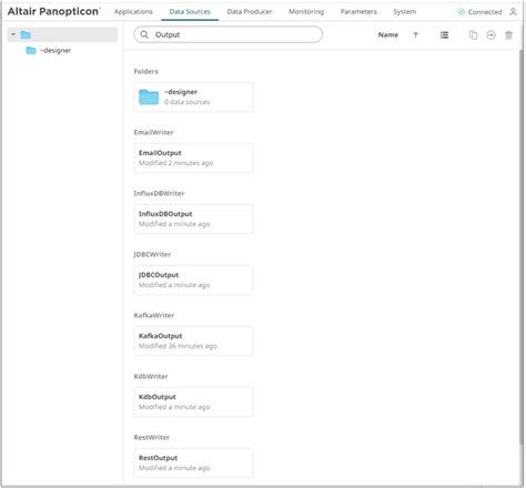 altair panopticon streams server installation and reference help