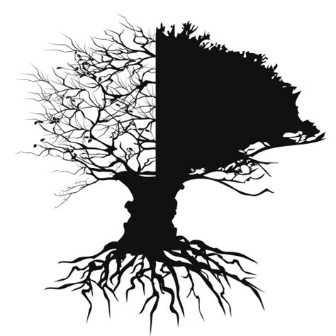 Half Tree Vector Images Over 6400
