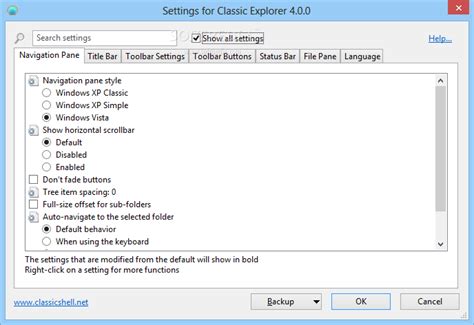 Classic Shell Download Softpedia