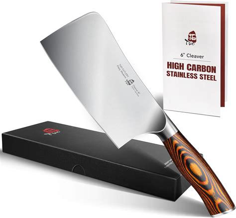 Tuo Cleaver Knife 6 Inch Cleaver Knives Chinese Chopping Knife For