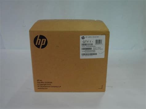 New Hp Usb C Dock G5 Model Number 5tw10utaba J178 Ebay