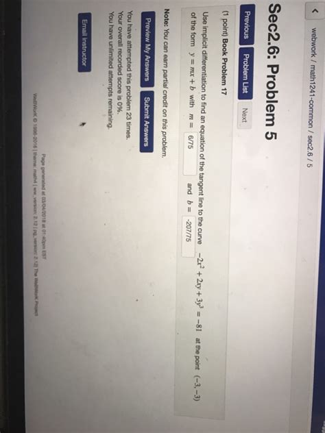 solved webwork math1241 common sec2 6 4 sec2 6 problem 4