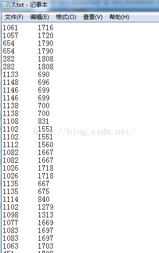 从txt读取坐标并用opencv标记 csdn博客