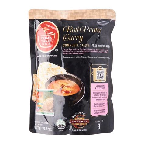 Prima Taste Roti Prata Curry Cs 270g Lazada Singapore
