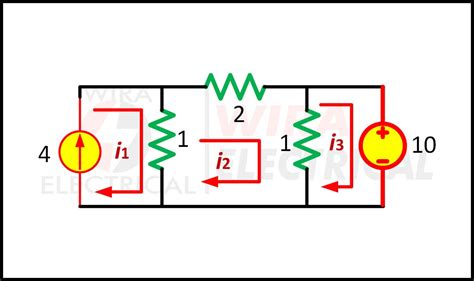 Simple Mesh Current Analysis Wira Electrical