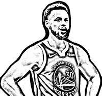 Stephen Curry Symbol Coloring Pages
