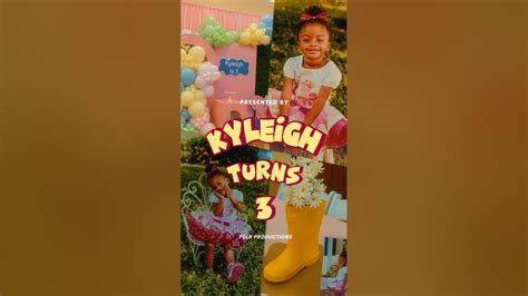 Kyleighs 3rd Birthday Vertical Youtube