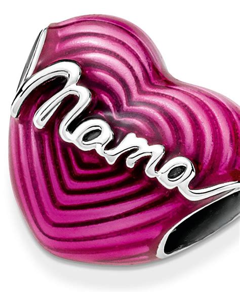 Pandora Sterling Silver Radiating Love Mama Heart Charm Macys