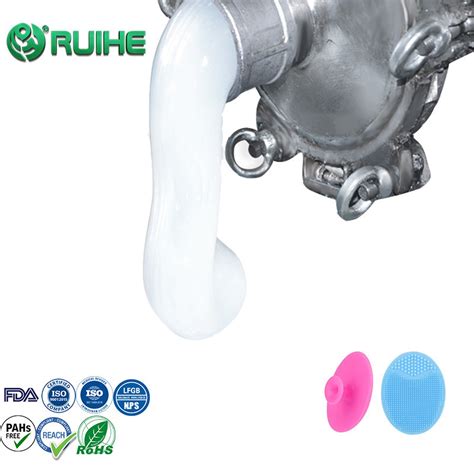 Chemical Resistance Lsr Liquid Silicone Rubber High Durability For Face Brush