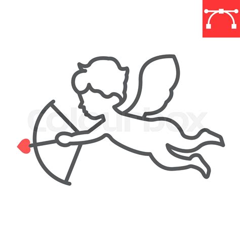 Simple Cupid Drawing