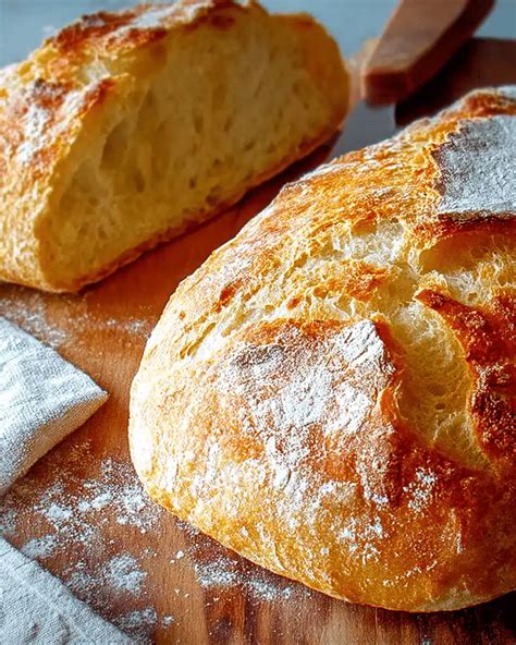 Easy Homemade Crusty Bread