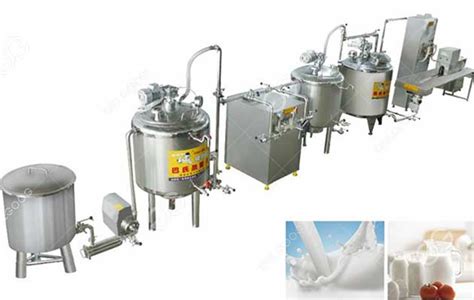 Small Scale Pasteurized Milk Processing Line For Dairy Farm