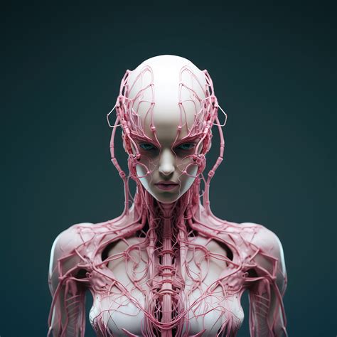 Halloween Robot Girl Print Pink Robot Woman Printable Angry Cyborg Futuristic Wall Art Sci Fi