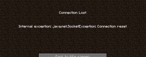 internal exception connection reset error riftsite
