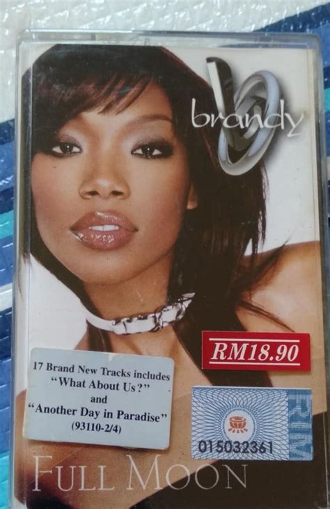 Brandy Full Moon Album Casette Hobbies And Toys Music And Media Cds