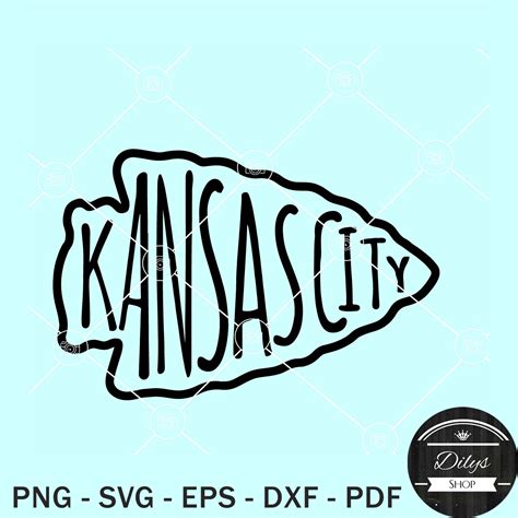 Kansas City Chiefs Arrowhead Svg Inspire Uplift
