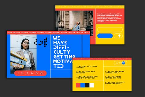Retro Presentation Template On Behance