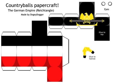 26 Countryball Papercrafts Old Ideas Country Diy Paper Crafts