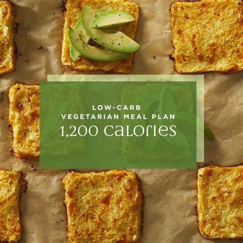 3 Day Low Carb Vegetarian Diet Created By A Dietitian