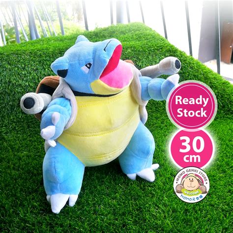 Pokemon Pikachu Blastoise Soft Plush Toy Doll 30cm B Shopee Malaysia