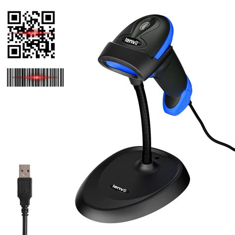 Enhance Efficiency With Our Handheld 2d Barcode Scanner With Stand Lenvii C300