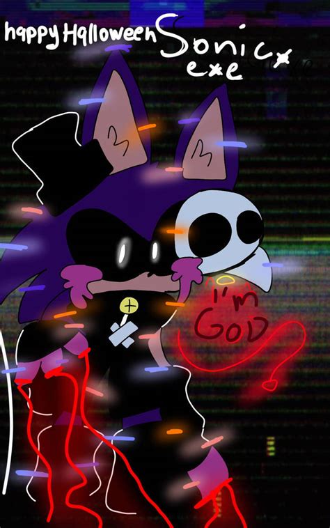 Sonic Exe Fanart Happy Halloween By Sonicnexe On Deviantart