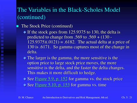 Ppt Chapter 5 Option Pricing Models The Black Scholes Model