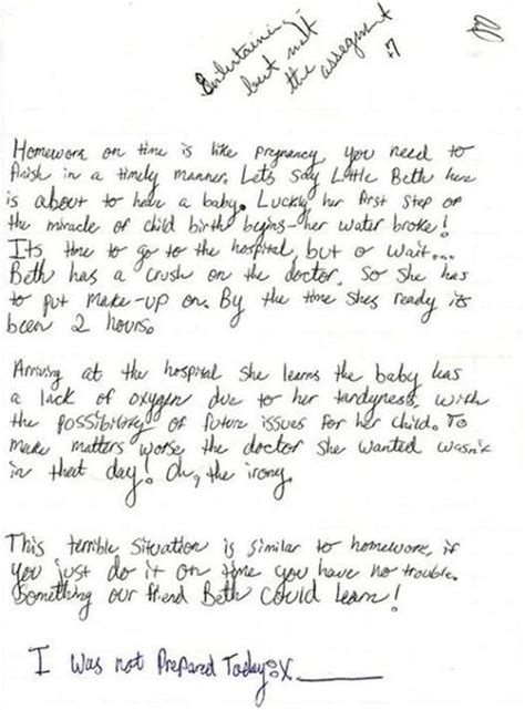 What To Write If You Are Unprepared For Class Humor As Lifes Essence