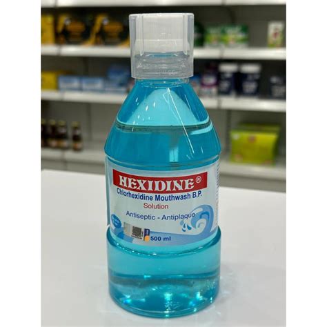 Hexidine Chlorhexidine Mouthwash 500ml Shopee Malaysia