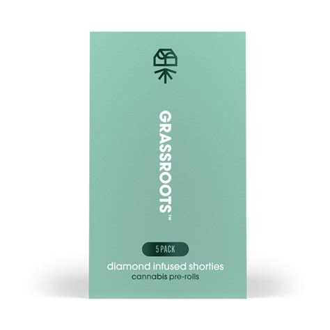 Grease Monkey Diamond Infused Pre Rolls 5pk 2g Grassroots
