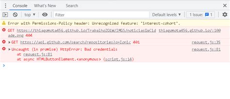Javascript I Cannot Search Git Repositories Through The Api Stack Overflow