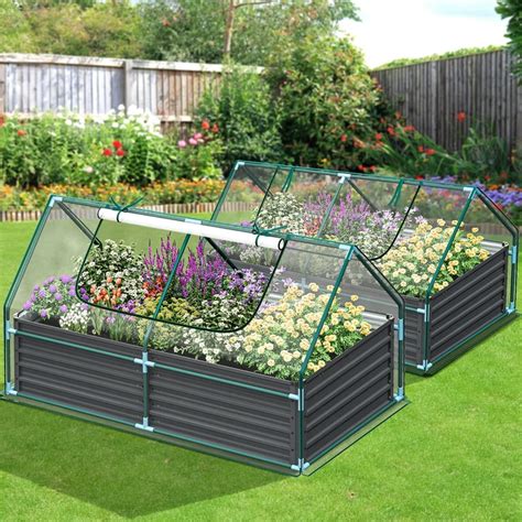Raised Bed With A Screen