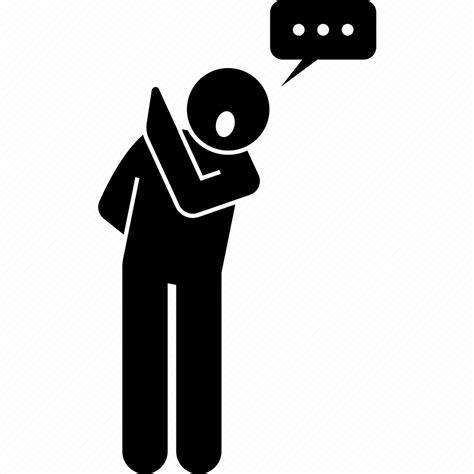 Whisper Tell Gossip Secret Hush Talk Slander Icon Download On