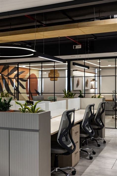 The Interior Design Of Office Create A Seamless Loop Of Circulation