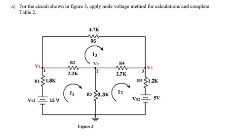 Solved A For The Circuit Shown In Figure Apply Node Chegg