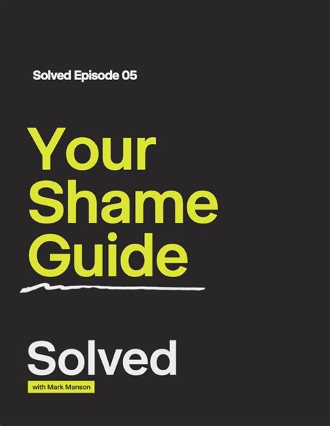 Values Solved Solved Podcast With Mark Manson
