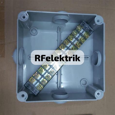 Jual Junction Box Panel Terminal Block 12 Mata 15 Mm Sd 6mm