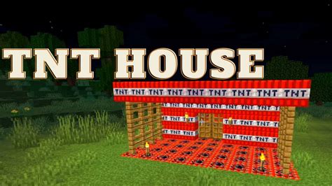 Minecraft Tnt House Gameplay Walkthrough Pc Mac Youtube