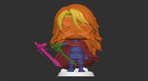 3d File Funko Yhwach Bleach 👾 ・3d Print Object To Download・cults